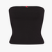 LINED CONTOUR TUBE TOP IN ONYX – RAT BOI