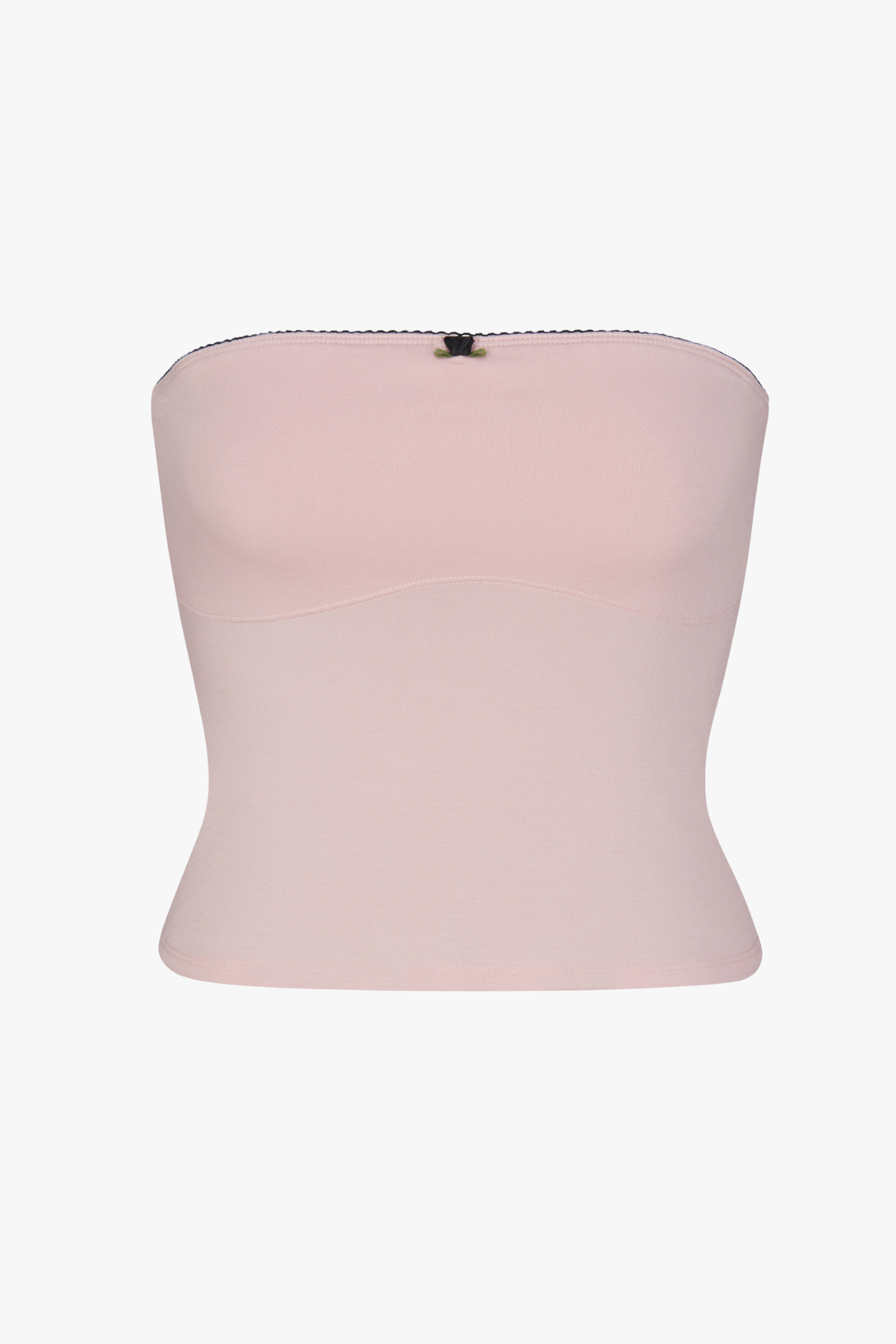 LINED CONTOUR TUBE TOP IN PETAL/ONYX – RAT BOI
