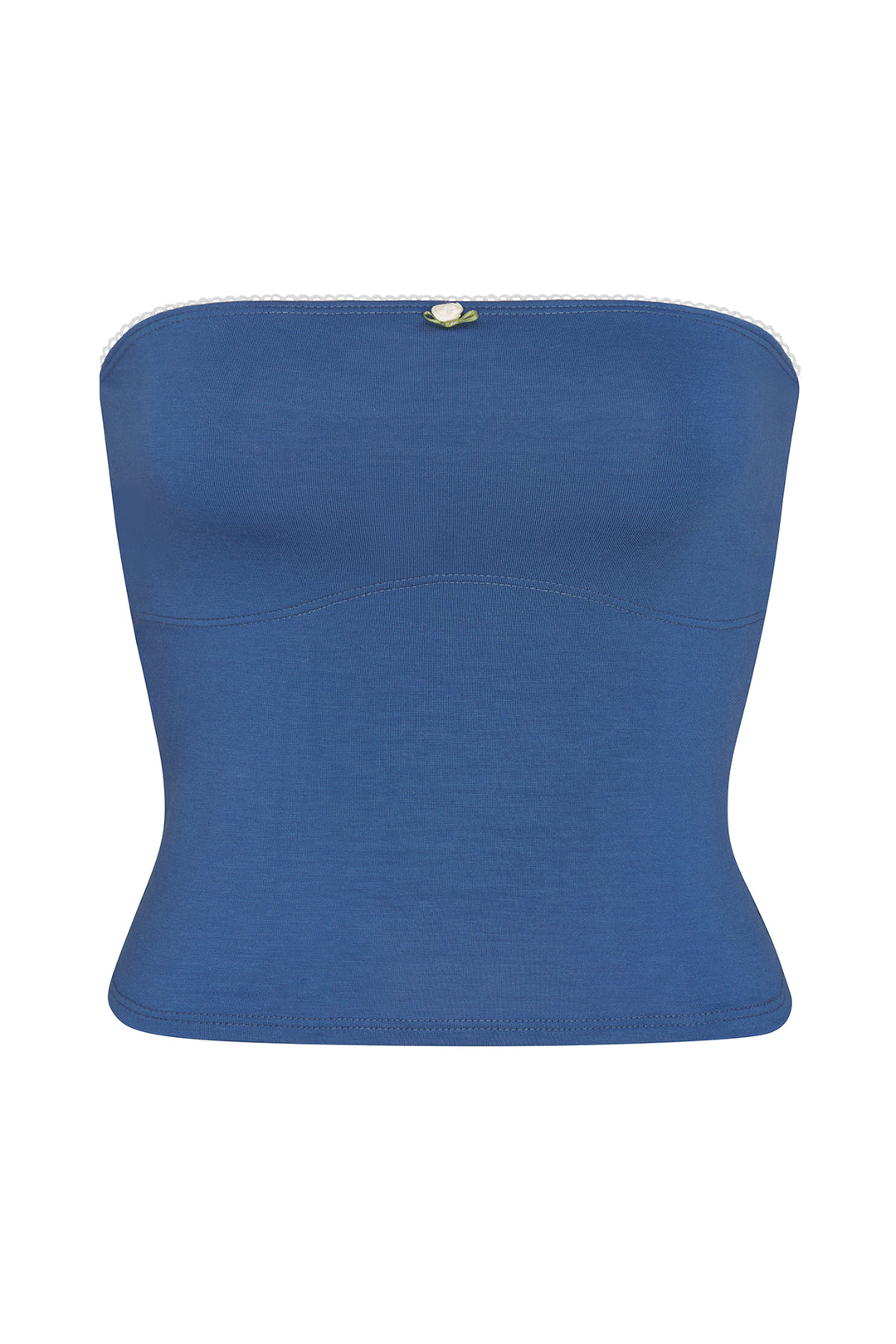 LINED CONTOUR TUBE TOP IN LAZULI – RAT BOI