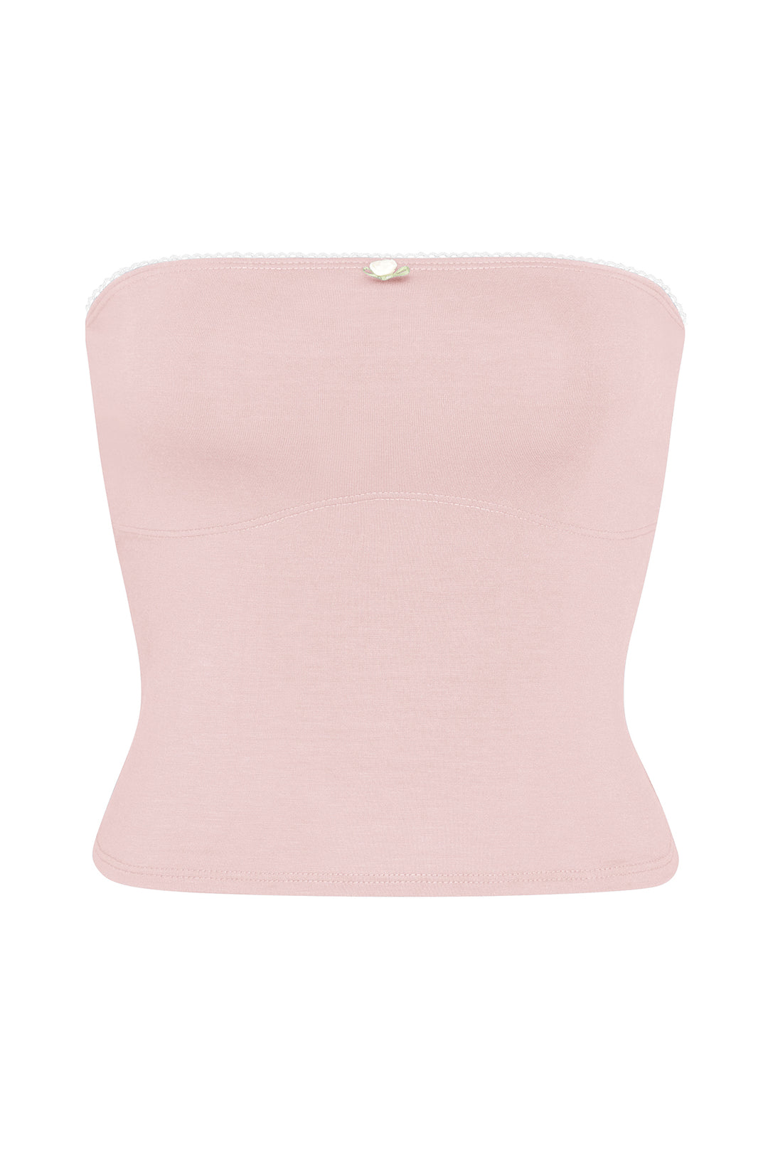 LINED CONTOUR TUBE TOP IN PETAL – RAT BOI